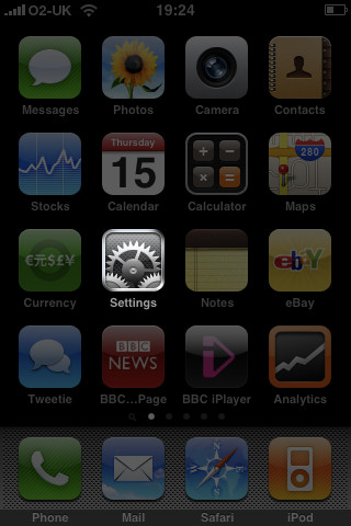 How to setup University of Nottingham email on an iPhone