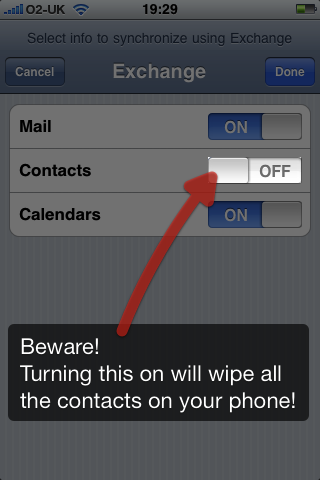 How to setup University of Nottingham email on an iPhone