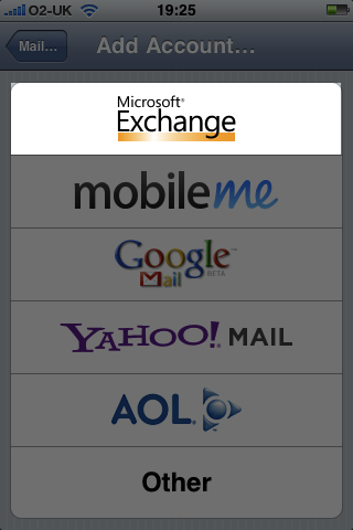 How to setup University of Nottingham email on an iPhone